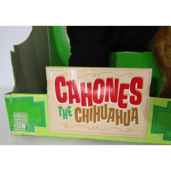 Gemmy | Other | Vintage Gemmy Cahones The Chihuahua Adult Humor Talking ...